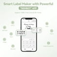 Niimbot B1 Portable Bluetooth Label Maker 2 Inch Thermal Printer ...