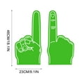 Large Foam Finger Hand, Pointing Foam Prop for Sports Fans, Game Day ...