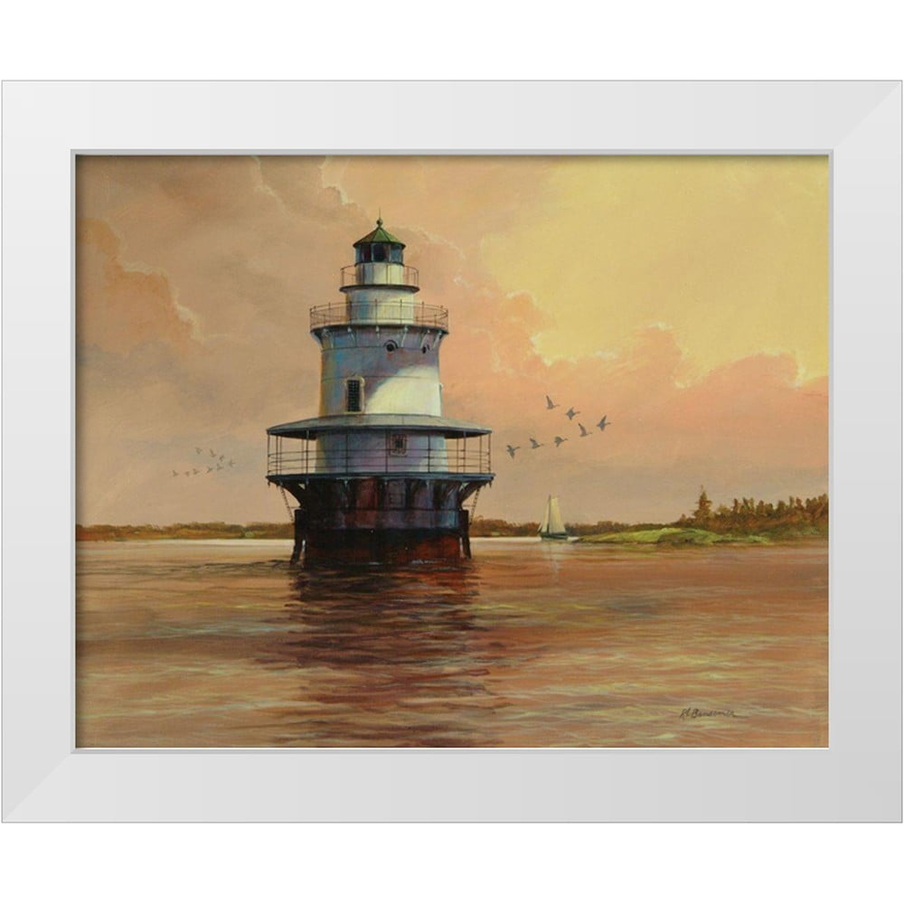 Bansemer, Roger 18x15 White Modern Wood Framed Museum Art Print Titled ...