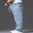 Eoywhk Summer Pants Men Fashion Trend Mens Micro Elastic Slim Tie