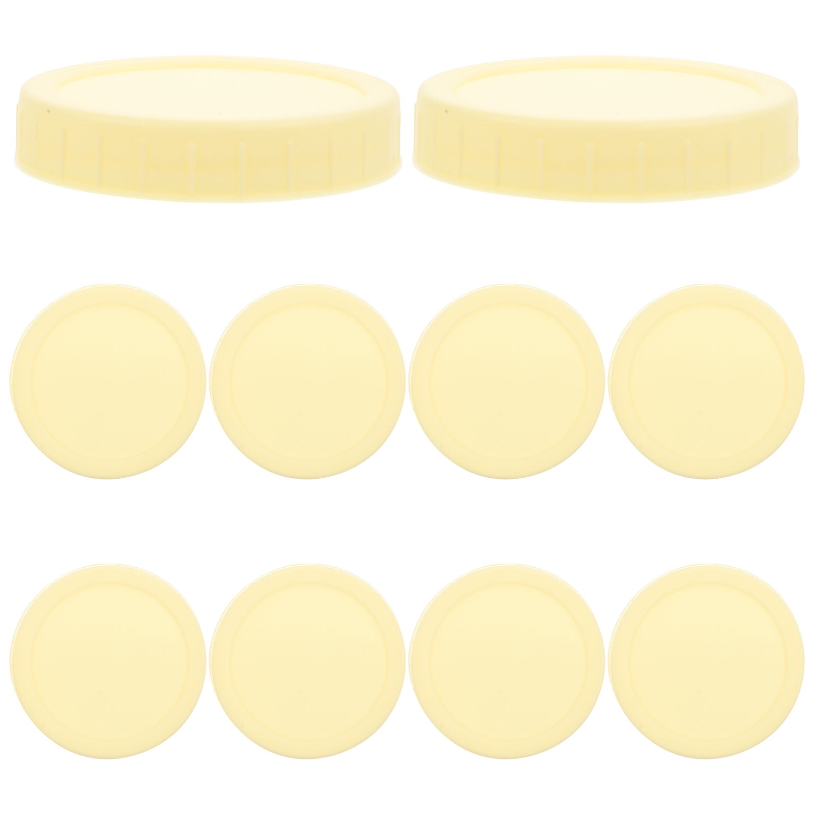 Click here for Ounona 10pcs Plastic Mason Jar Lids Thread Mason J... prices