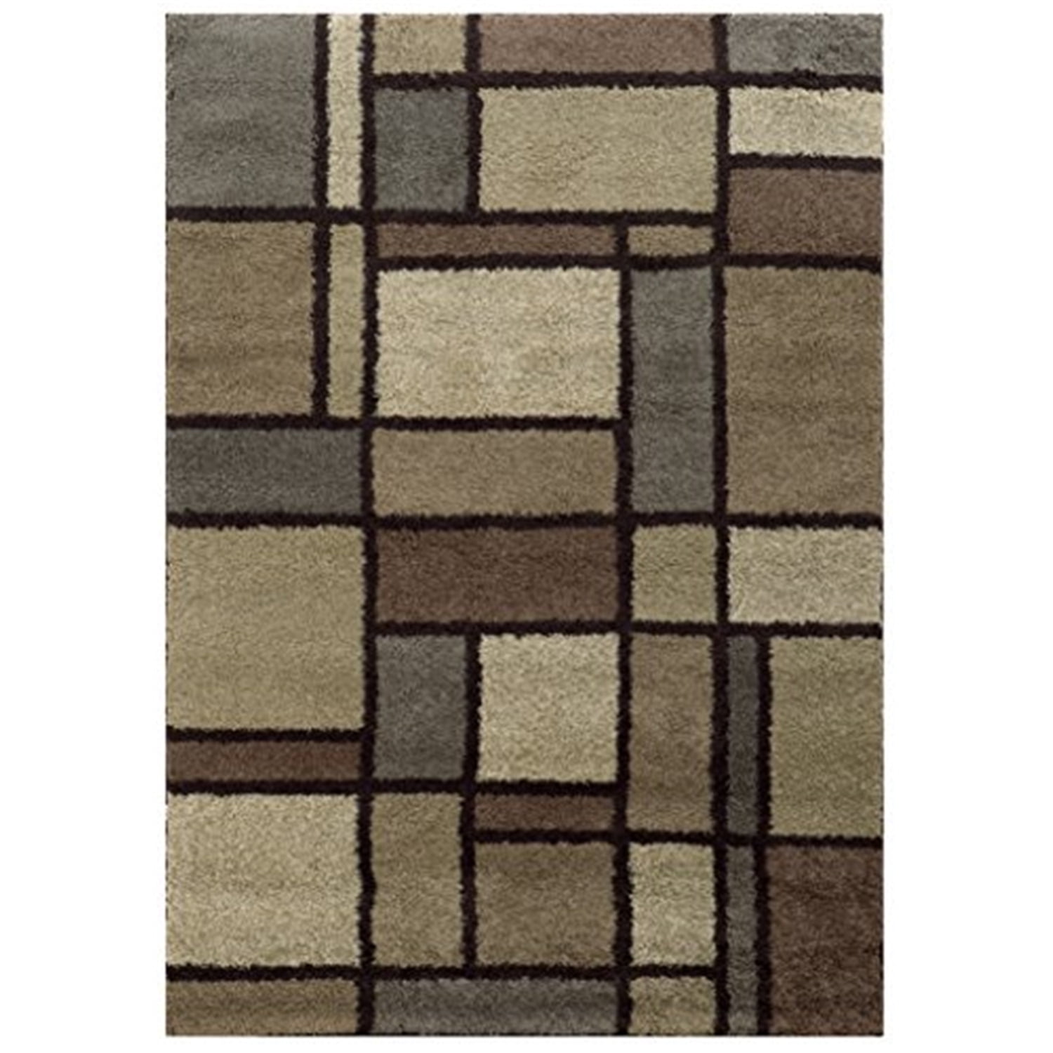 Sphinx Covington Area Rugs - 5502I Contemporary Beige Boxes Rectangles ...