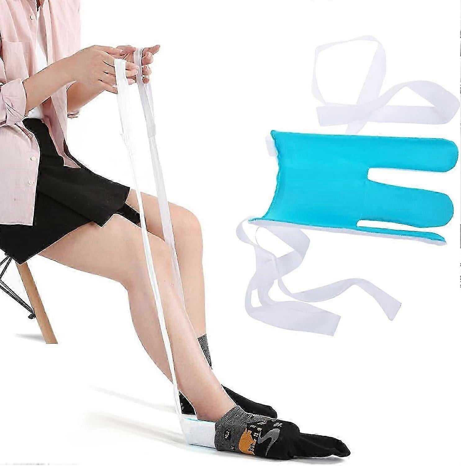 Sock Aid Kit,Sock Helper-Easy on,Easy Off Tools for Seniors Pull Up ...