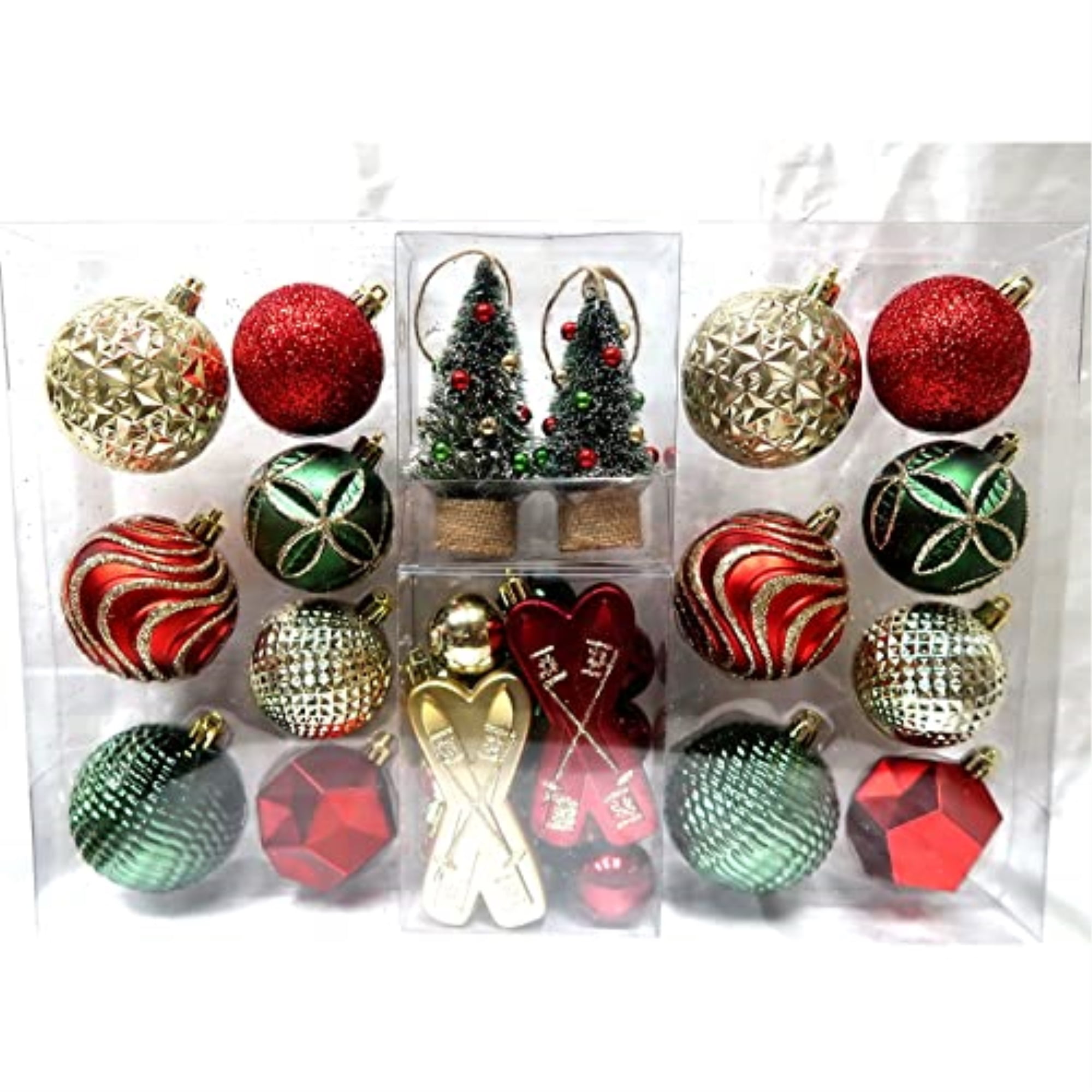 9070971 ORNAMNT SP CNTRY RD 30CT Celebrations Indoor Christmas Decor ...