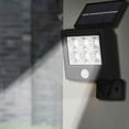 BAOPAI Solar Powered Motion Sensor Outdoor Wall Light IP65 Waterproof ...