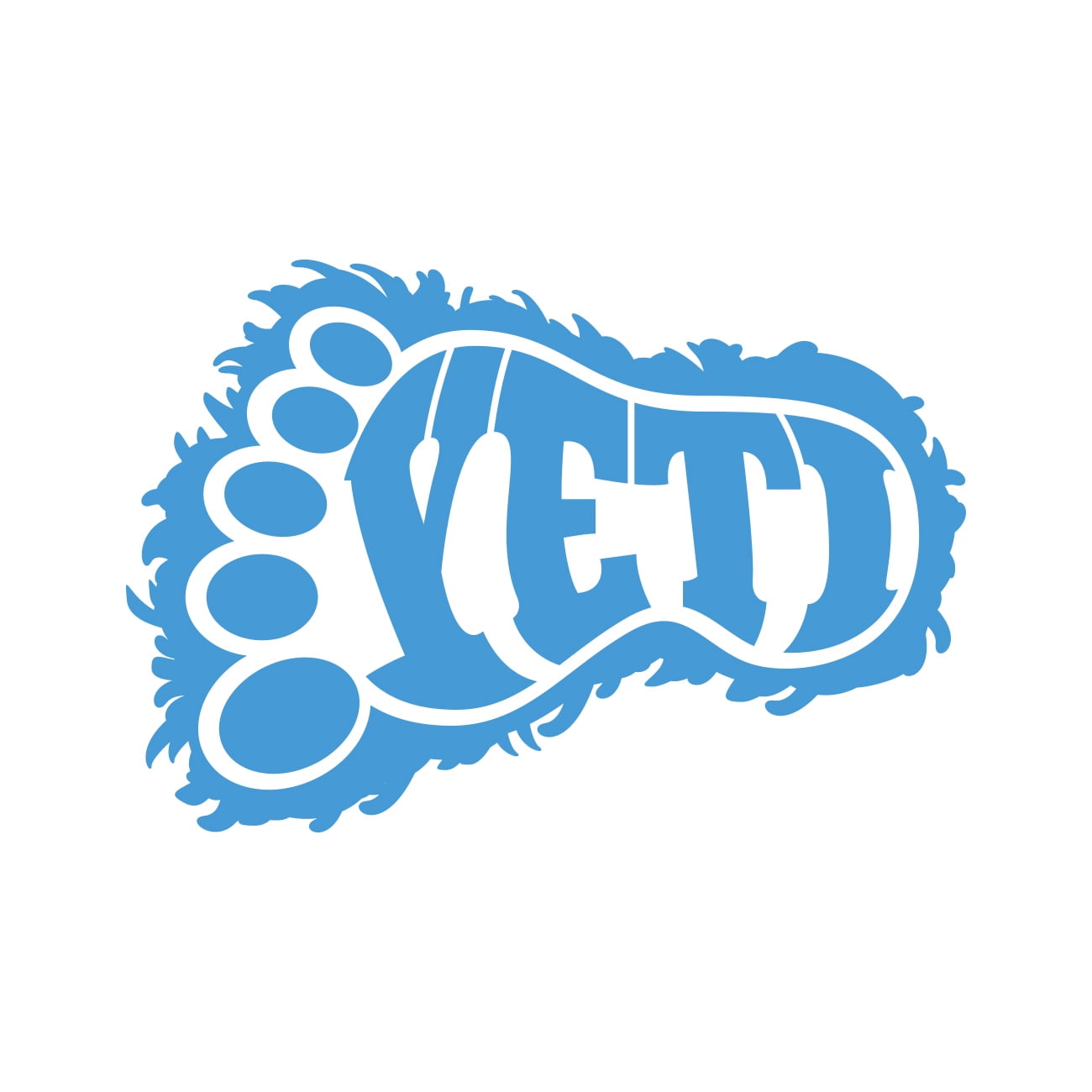 Bigfoot Foot Print Sticker Decal Die Cut - Self Adhesive Vinyl ...