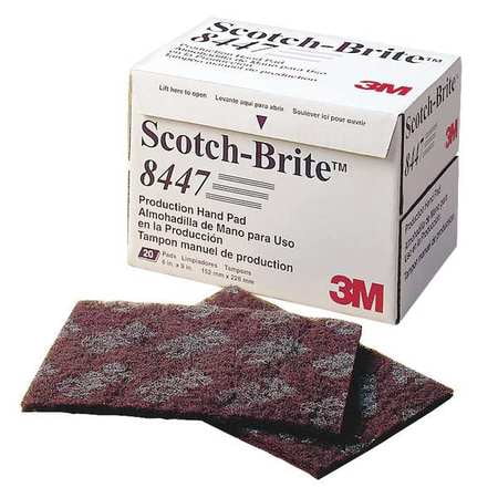 SCOTCH-BRITE Hand Pad, Very Fine, PK60, 61500136686 - Walmart.com