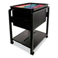 Lorell Mobile Machine Stand with Sorter, Cherry - Walmart.com