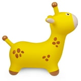 Waddle! Giraffe Bouncer! Inflatable Ride on Toy (Yellow) - Walmart.com