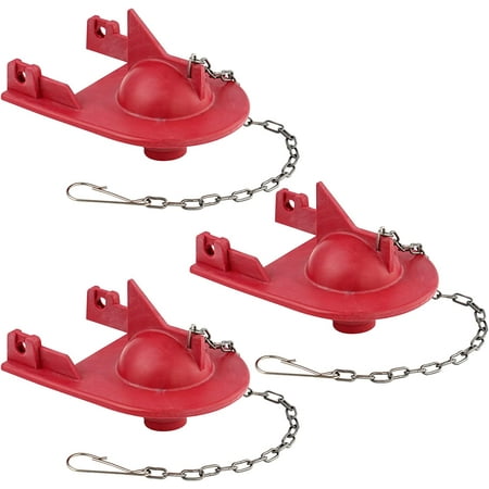 3 Pack Toilet Flappers Replacement Compatible with Kohler Shark-Fin ...