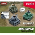 Oxford Cunic Mini World Tanks Interlocking Block Building Set, 454 ...