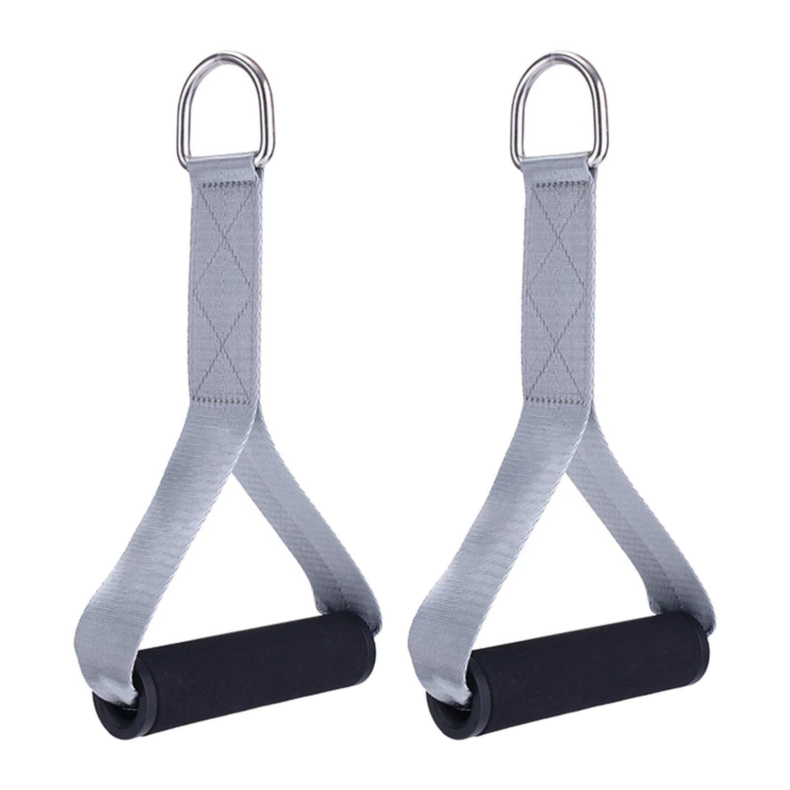 2 mangos para máquina de cable de Pilates Reformer, agarres de anillo ...