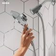 Engage Chrome Magnetix Six-Function 5.5-Inch Wide Handheld Shower Head ...