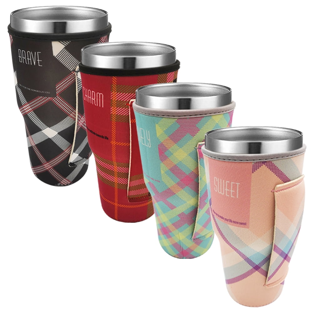 Yucool 4 Pcs Insulated Tumbler Carrier Holder Pouch Fit For All 30oz