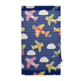 Airplane Dark Pattern Door Curtain Sheer Privacy Light Filtering Window ...