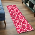 2x6 Kitchen Runner Rug, Valentine's Day Non-Skid Rubber Backing Large ...