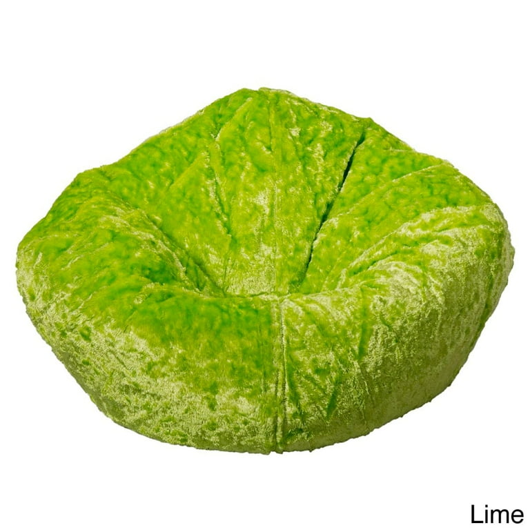 Ace Bayou Chenille Bean Bag Chair Multiple Colors
