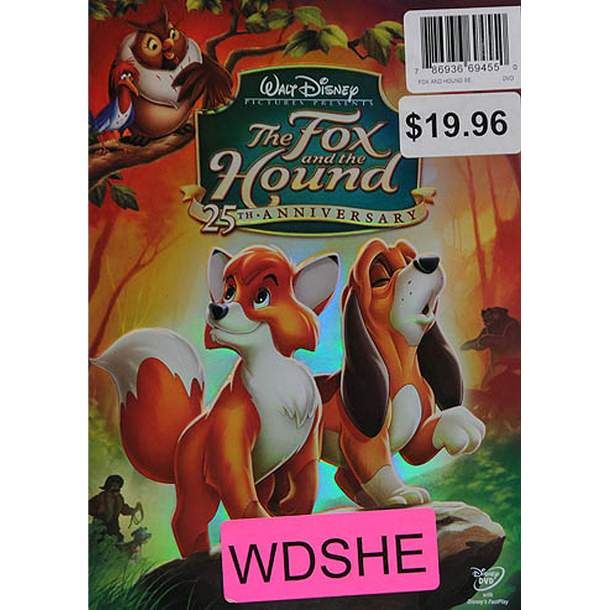 The Fox And The Hound 25th Anniversary Edition Dvd