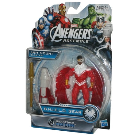 Marvel Avengers Assemble SHIELD Gear (2013) Hasbro Sky Attack Falcon 3. ...