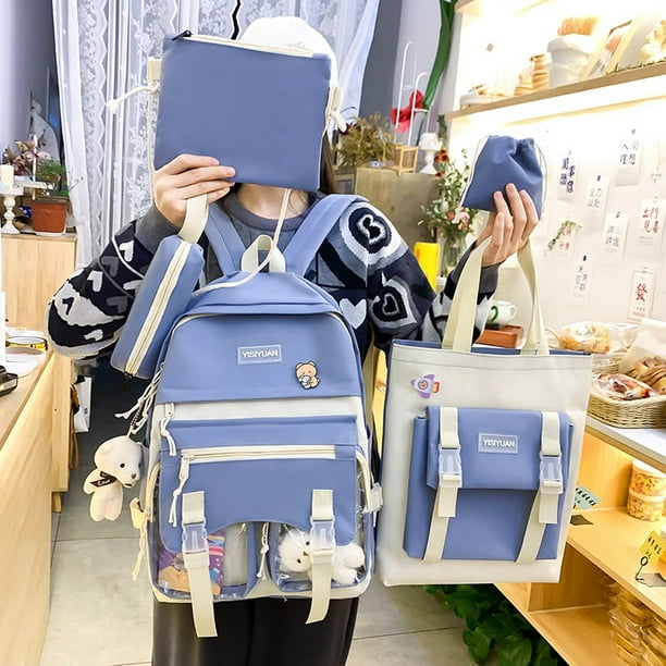 School bag for female junior high school students, lightweight primary ...