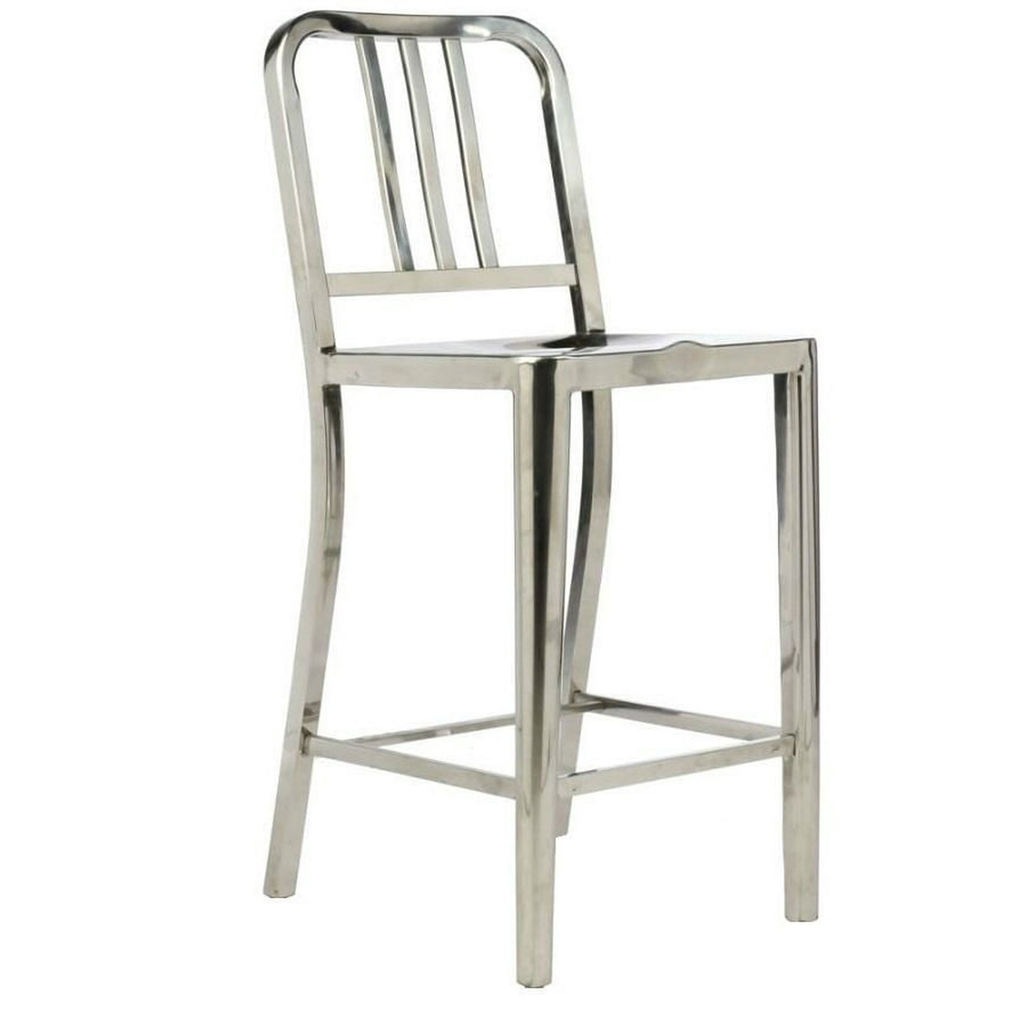 Click here for Plata Décor Import Inc Navy Stool 26 In Polished prices