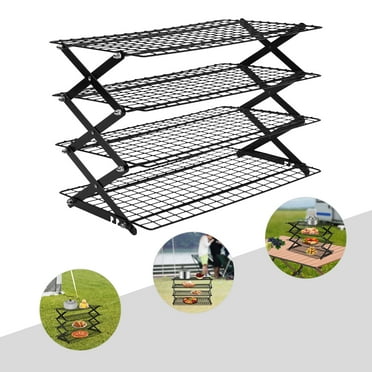 Linden Sweden Baker's 4-Tier Adjustable Metal Cooling Rack - Walmart.com