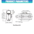 Long Lasting 12V Snail Type Boat Blower Fan 320CFM For Fast Cabin ...