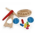 MLINS Wooden Balance Scale Toy with 6 Assorted for Kids Educational Fun ...