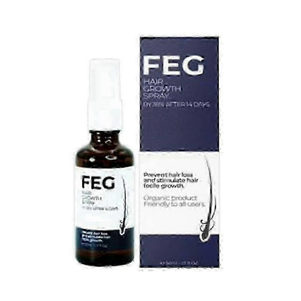 FEG Organic-Anti Hair Loss Hair Growth Cure Oil For Thicker Long Hair ...