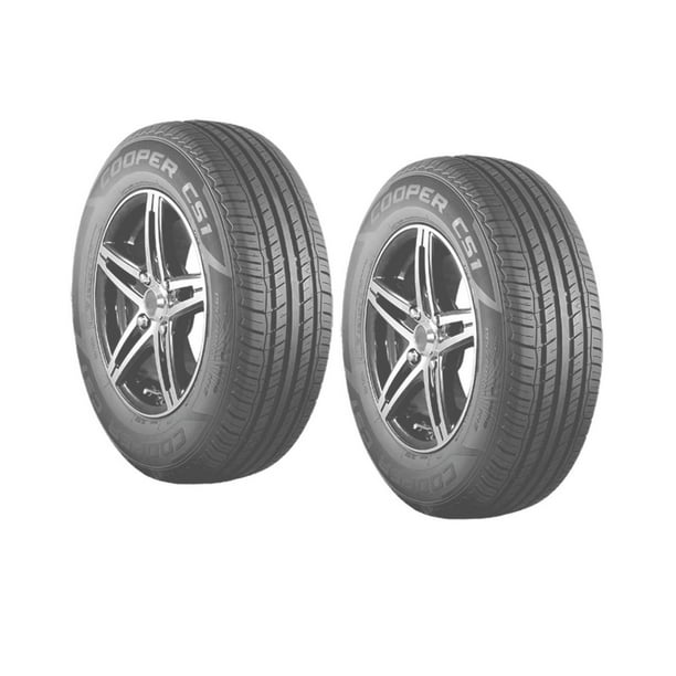 PAQ DE 2 LLANTAS 185 65 R15 COOPER CS1 88T | Bodega Aurrera en línea