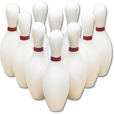 TreasureGurus Wooden 9 Pin Bowling Set Rustic Colonial Era Nine Pins ...
