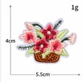 4 packs of computer embroidered badges diy patches sweet embroidered ...