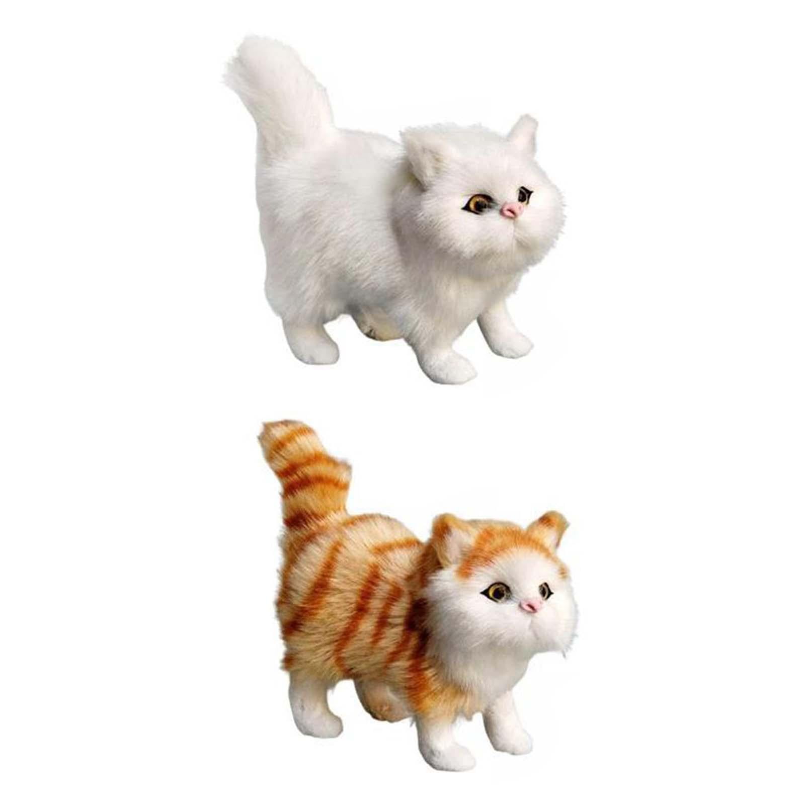 Conjunto de Miniaturas de Gatos Realistas - Juego de Figuras de Gatos ...