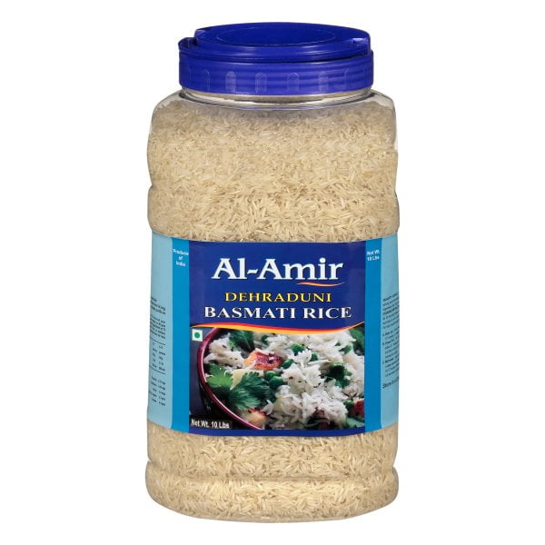 Al-Amir Dehraduni Basmati Rice, 10 lbs - Walmart.com