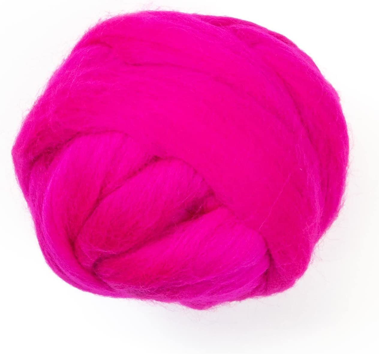 shiyou-Colored Natural Wool roving, 8 OZ. Best Wool for Needle Felting ...