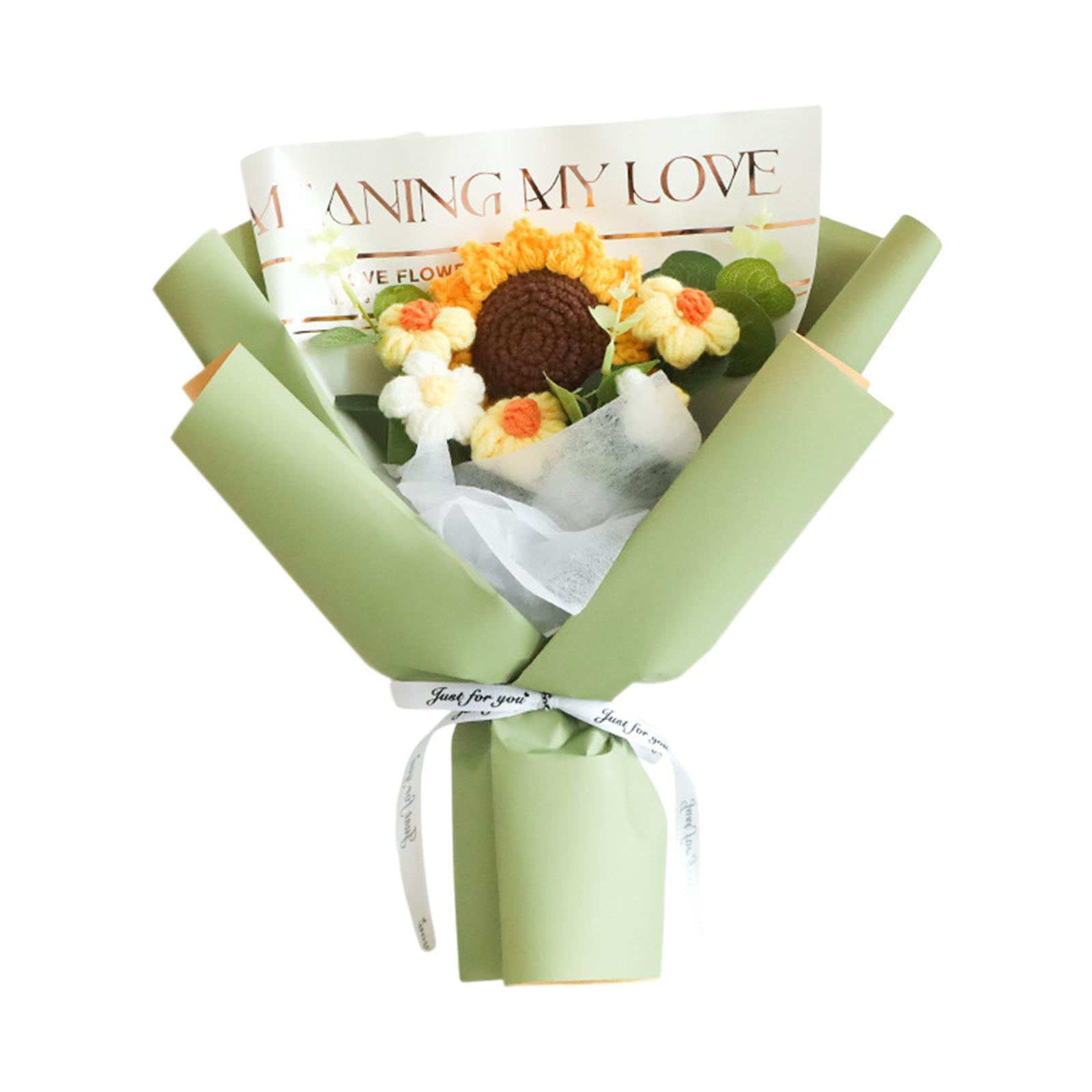 Click here for Elodie Knitted Flower Bouquet Knitting Flower For... prices