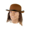 Billy Bob Billy Ray Hat with Brown Hair - Walmart.com