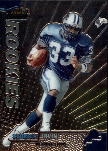 1999 Topps Finest #157 Sedrick Irvin RC NFL Football Trading Card ...