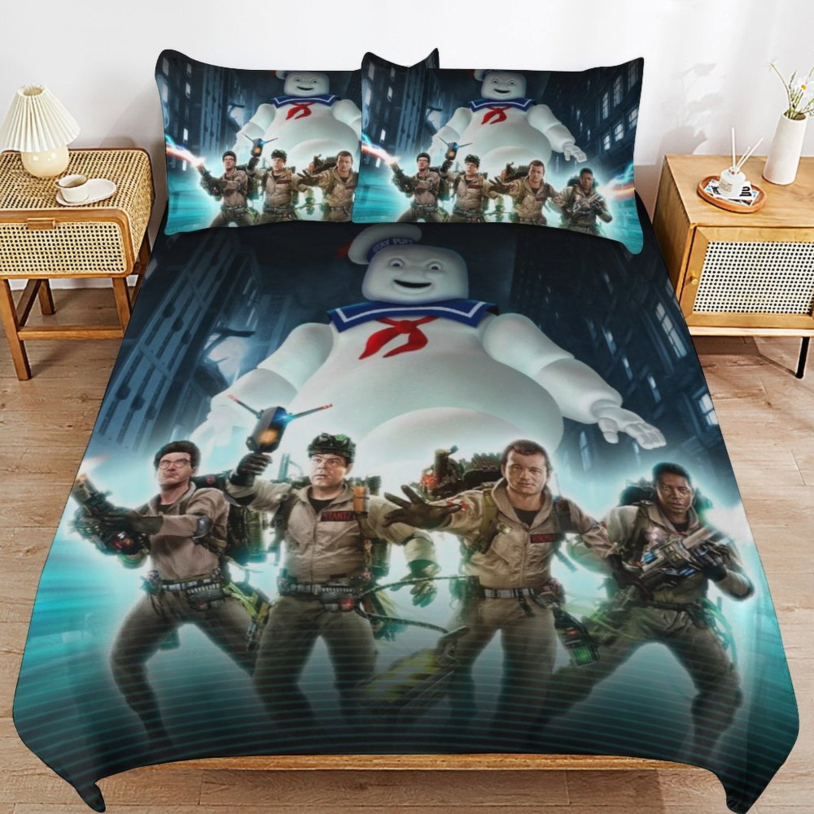 Click here for Yingd Ghostbusters Bed Duvet Cover Microfiber Bedd... prices