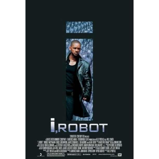 I Robot Movie Poster 24Inx36In Art Poster 24x36 Unframed, Age: Adults ...