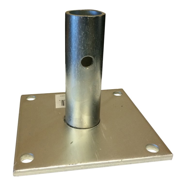 5x5 Post 6x6 Inch Galvanized - Heavy Duty Construction Base For Level ...