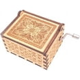 The Legend of Zelda Music Box Hand Crank Musical Box Carved Wooden ...