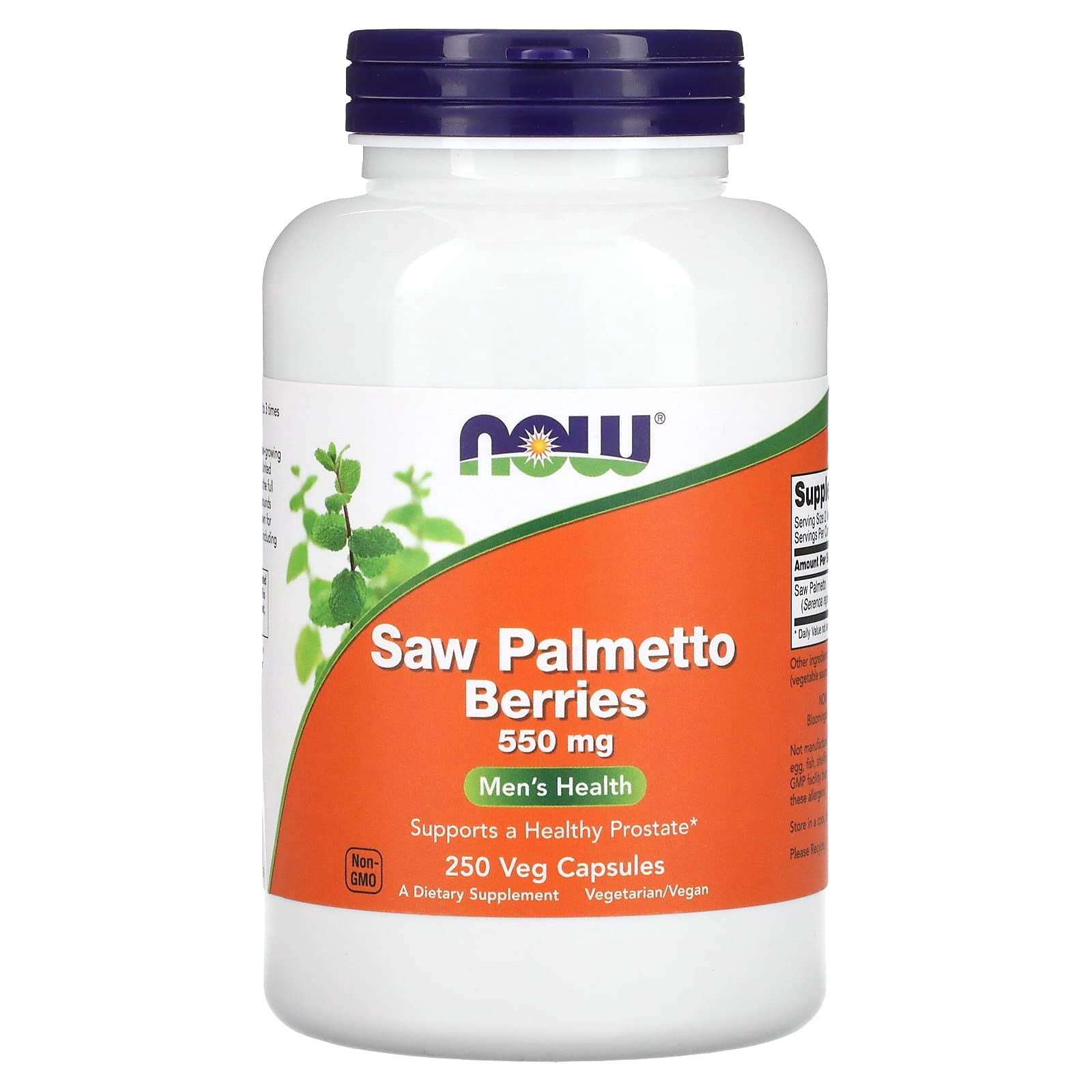 Suplementos NOW Foods con bayas de palma enana americana, 250 cápsulas ...
