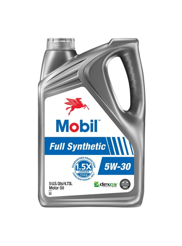 Mobil 1 5W-30 Synthetic Oil in Mobil 1 Oil - Walmart.com