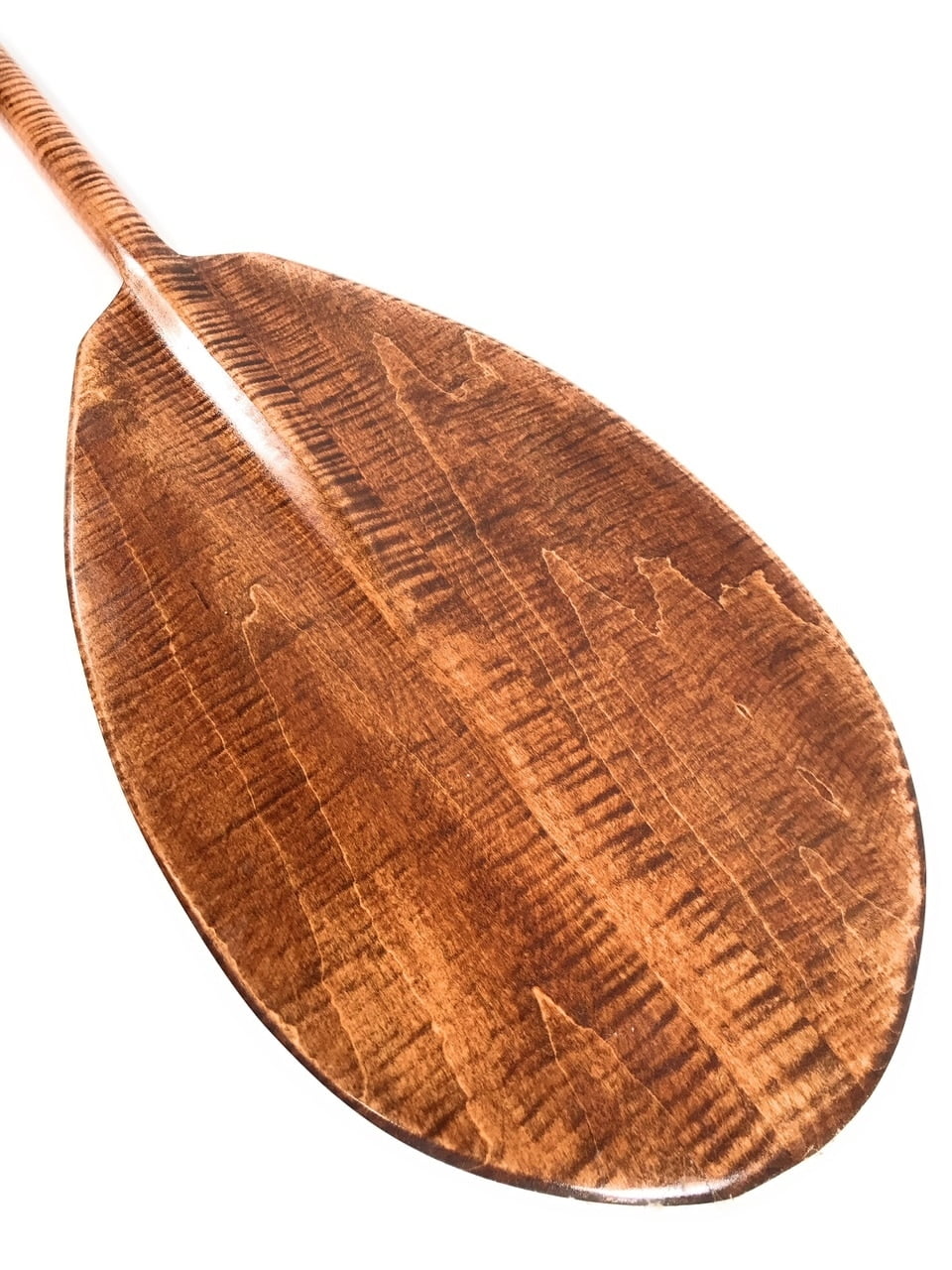 Decorative Hawaiian Paddle 50" w/ T Handle - Curly Maple | #koa6075 ...