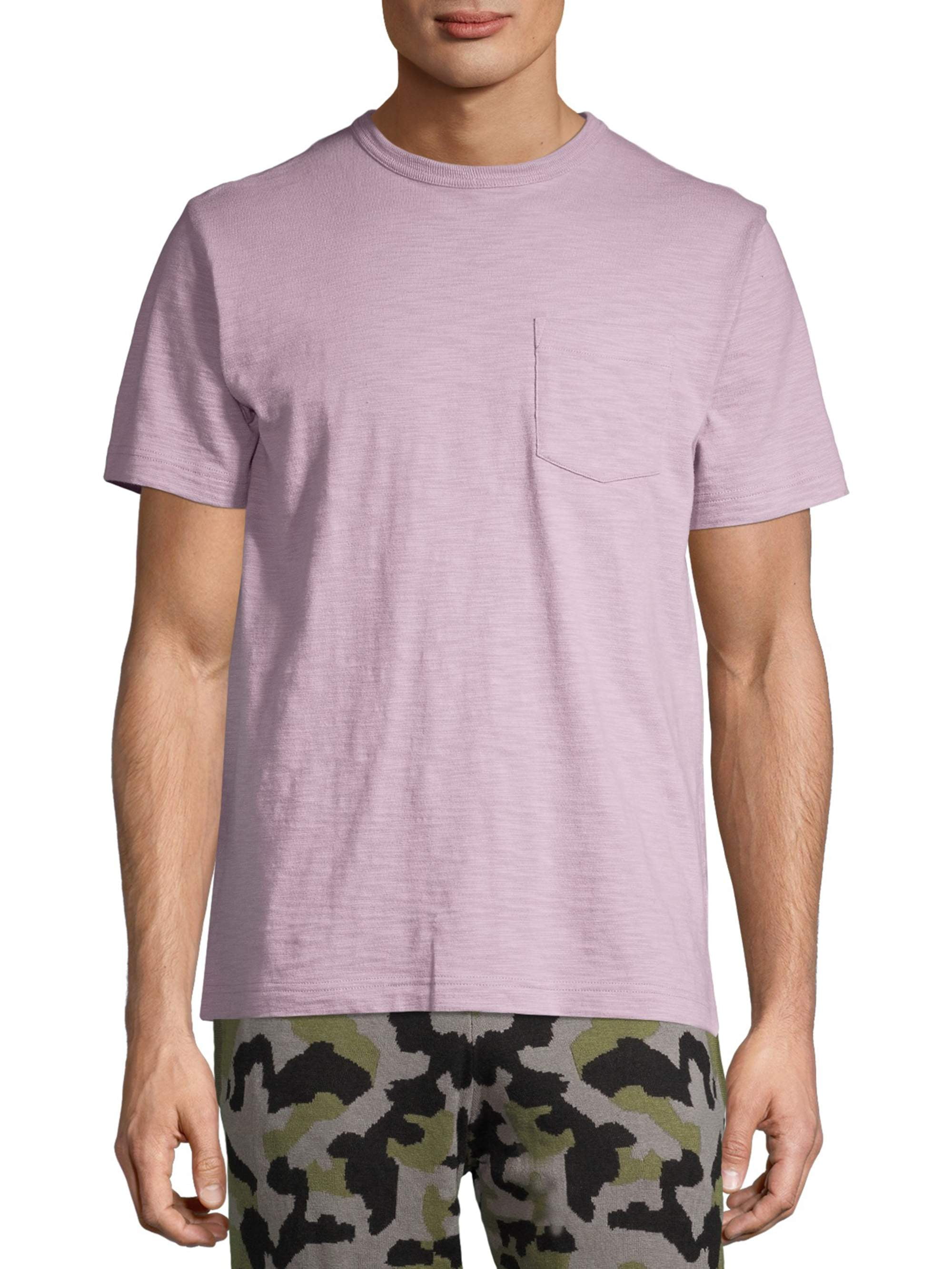 George Men's and Big Men's Cotton Crew Pocket T-Shirt, Up To Size 3XL ...