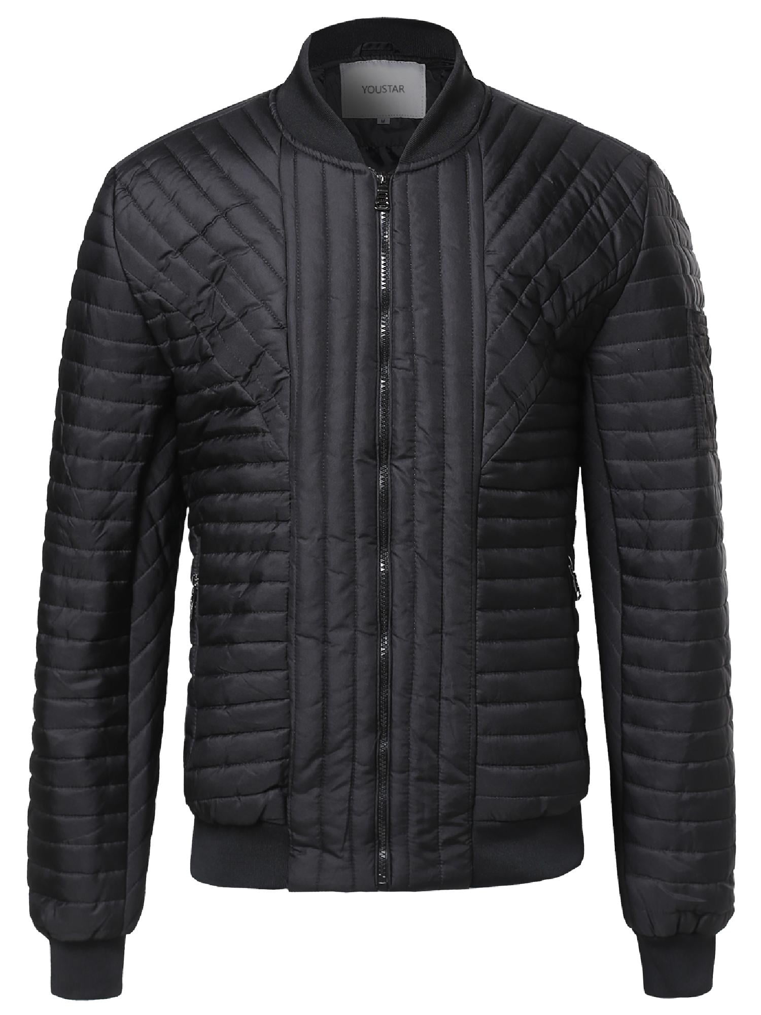 FashionOutfit Men's Geometrical Patterned Bomber Jacket - Walmart.com