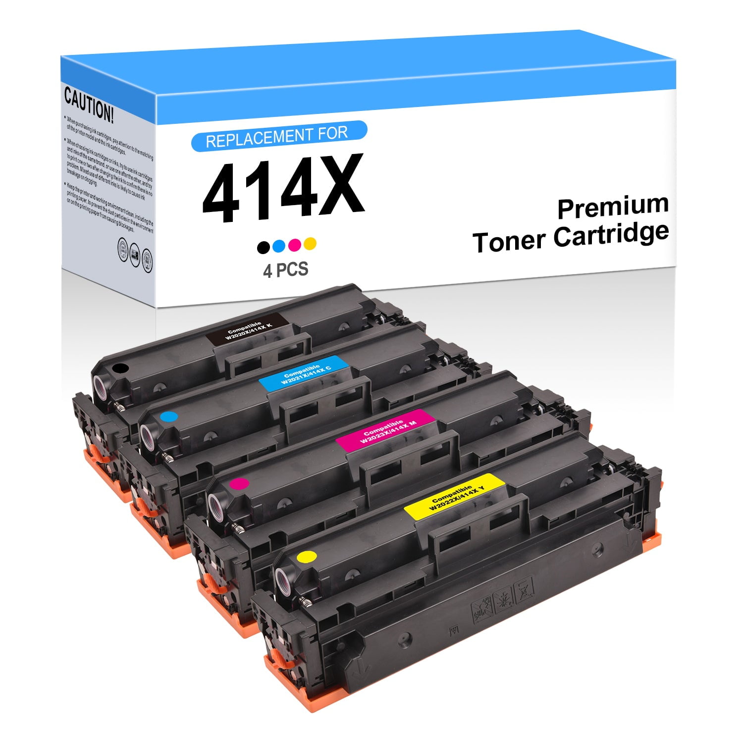 Click here for Compatible Hp 414x Toner Cartridge Set (With Chip)... prices