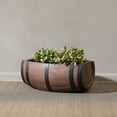 Half-Barrel MgO Planter - Walmart.com