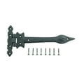 Renovator's Supply Wrought Iron Strap Hinge 9" Spear Tip Strap Gate ...